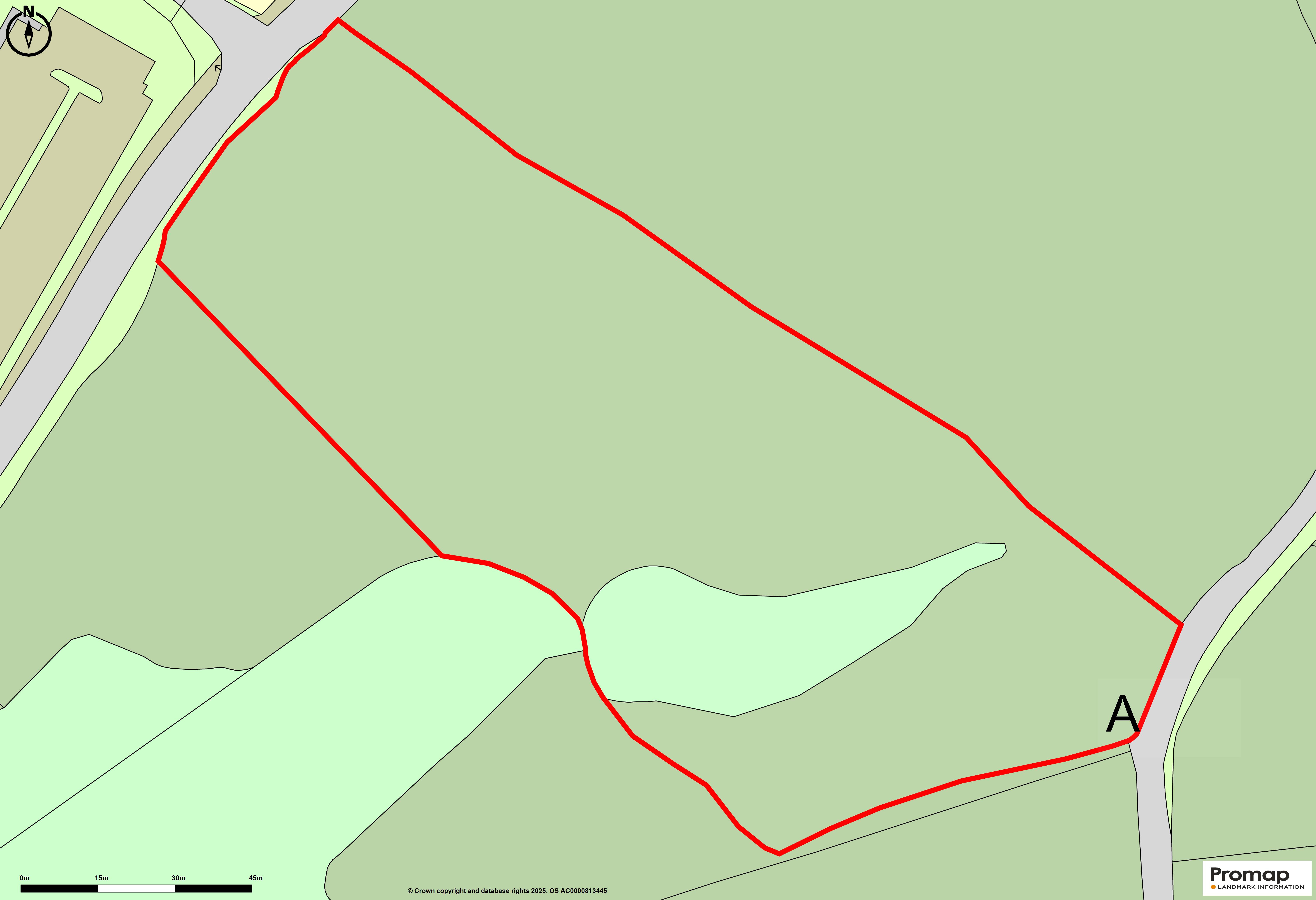 Approximately 3.495 acres, Aberthin... Farm land - £90,000